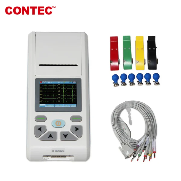 Electrocardiógrafo con pantalla táctil CONTEC ECG90A – Medishop