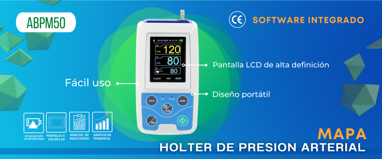 MAPA Holter de presion arterial, CONTEC ABPM50 – Medishop
